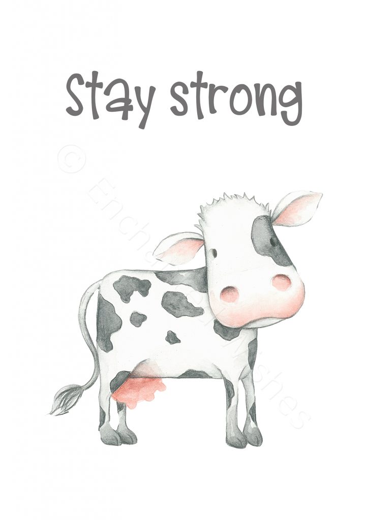 Farm Animals Quotes Set of 3 Prints - Wall Art Printable Prints