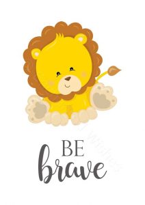 Jungle Animal Quote Prints Set of 6 - Wall Art Printable Prints