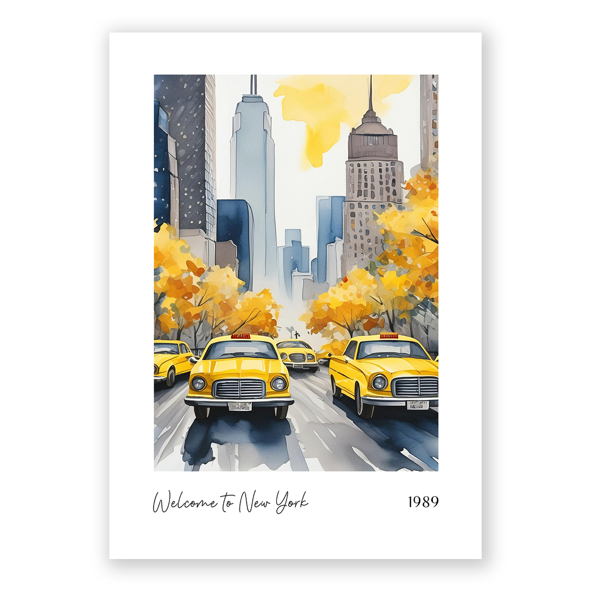 Taylor Swift Welcome To New York Print - Wall Art