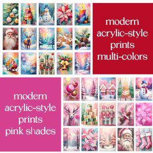 Mega Christmas Print Bundle 250+ Printables - Poster Wall Art