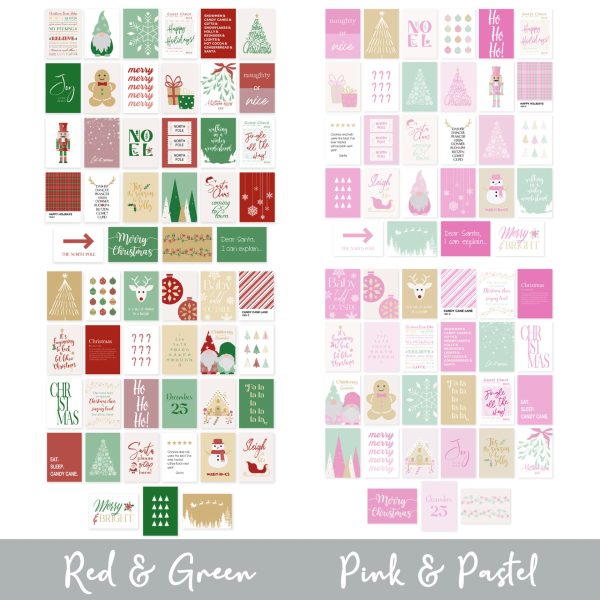 Mega Christmas Print Bundle 250+ Printables - Poster Wall Art