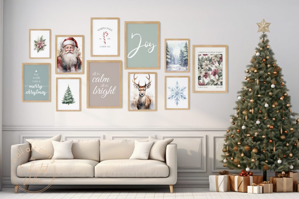 Mega Christmas Print Bundle 250+ Printables - Poster Wall Art
